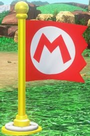 Checkpoint Flag - Super Mario Wiki, the Mario encyclopedia