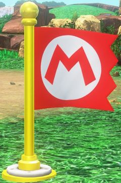 Checkpoint Flag - Super Mario Wiki, the Mario encyclopedia