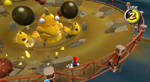 Squizzard's Sandy Sinkhole - Super Mario Wiki, the Mario encyclopedia