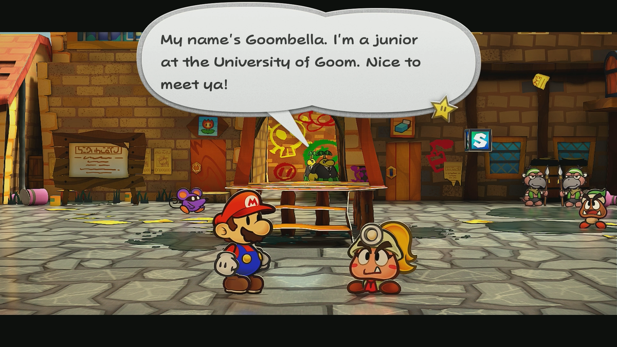 File:TTYDNS Meeting Goombella.png - Super Mario Wiki, the Mario ...