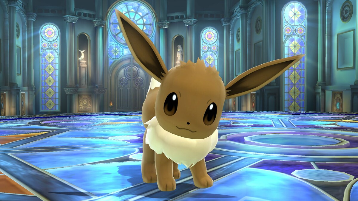 File:Eevee Wii U.jpg - Super Mario Wiki, the Mario encyclopedia
