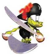 Kremling Kuthroats - Super Mario Wiki, the Mario encyclopedia