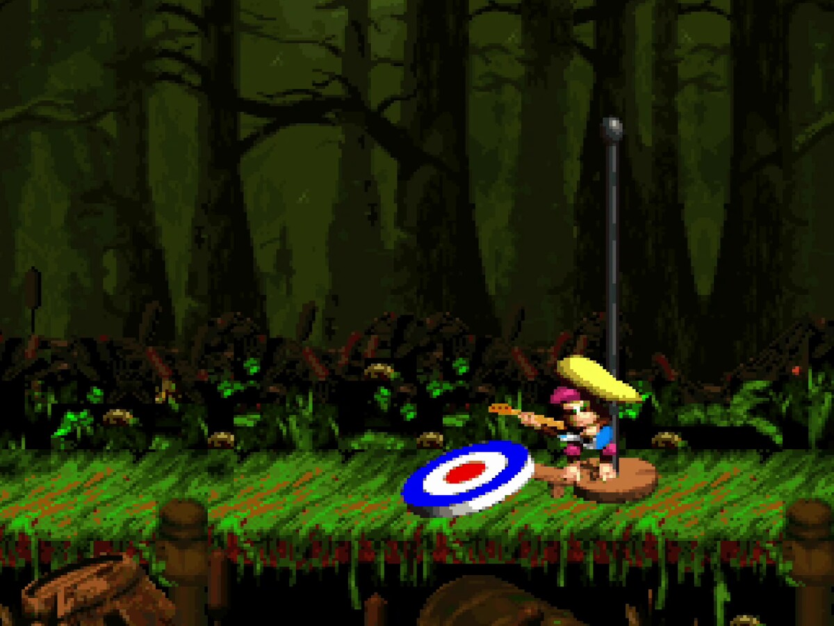 File:NM DKC2 Dixies Victory.jpg - Super Mario Wiki, the Mario encyclopedia