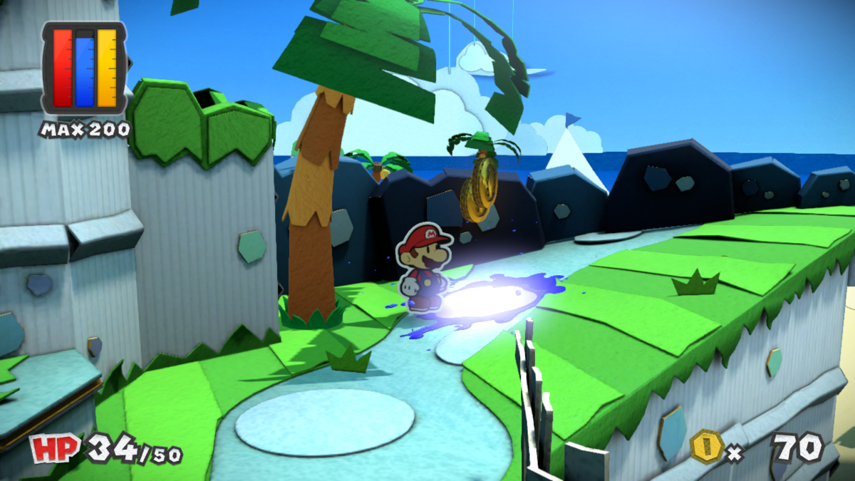 File:PMCS Bloo Bay Beach colorless spot 9.png - Super Mario Wiki, the ...