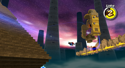 Slipsand Galaxy - Super Mario Wiki, the Mario encyclopedia