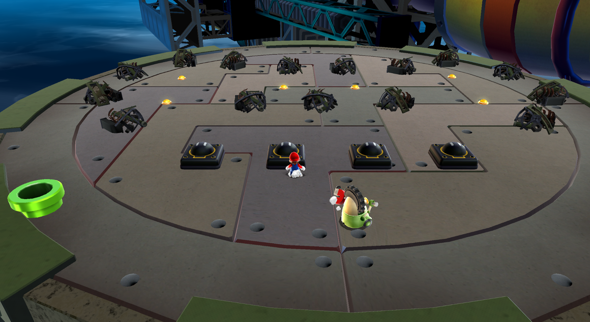 Dreadnought's Garbage Dump - Super Mario Wiki, the Mario encyclopedia