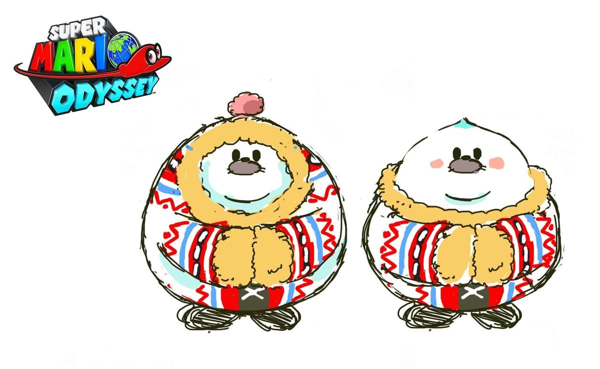 File:SMO Concept Art - Shiverians.jpg - Super Mario Wiki, the Mario ...