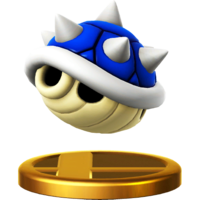 Spiny Shell (blue) - Super Mario Wiki, the Mario encyclopedia
