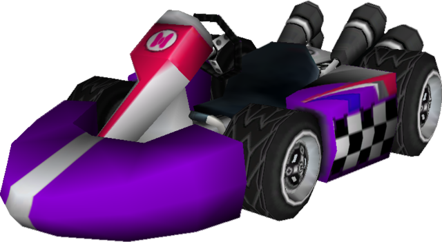 File:Standard Kart M (Birdo) Model.png - Super Mario Wiki, the Mario ...