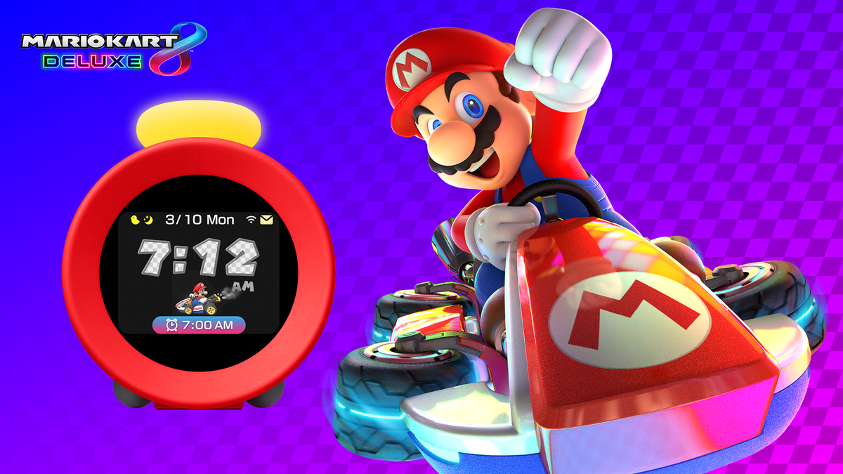 Mario Kart 8 Deluxe (Nintendo Sound Clock: Alarmo) - Super Mario Wiki ...