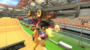 Excitebike Arena - Super Mario Wiki, the Mario encyclopedia