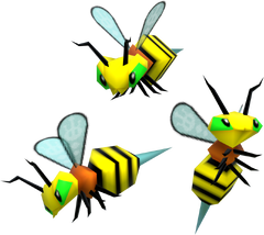 Bee - Super Mario Wiki, the Mario encyclopedia