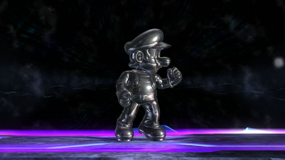 File:SSBWU Metal Mario screenshot.jpg - Super Mario Wiki, the Mario ...