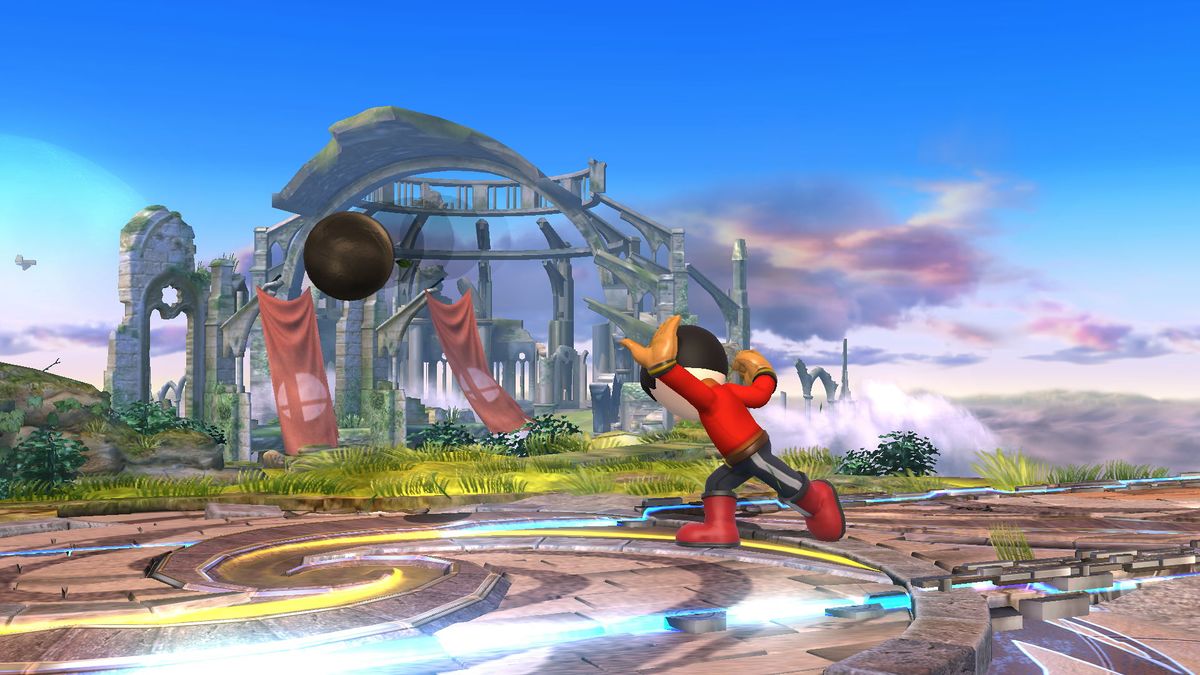 File:SSBWiiU Shot Put.jpg - Super Mario Wiki, the Mario encyclopedia