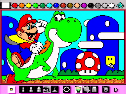 Mario Paint (Nintendo Music) - Super Mario Wiki, the Mario encyclopedia