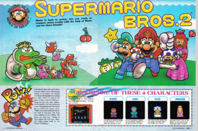 Nintendo Power issue 1 - Super Mario Wiki, the Mario encyclopedia
