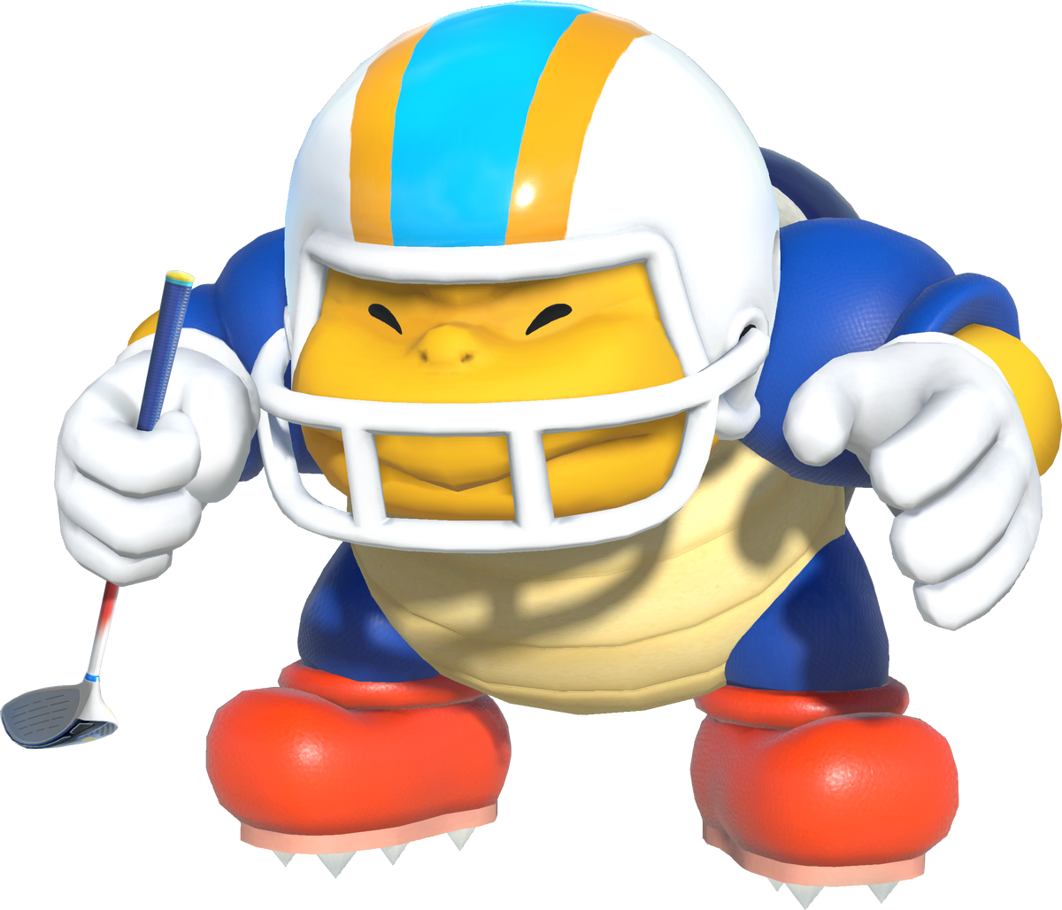 File:MGSR Character Personalities - Chargin' Chuck.png - Super Mario ...