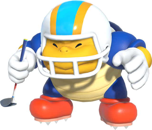 File:MGSR Character Personalities - Chargin' Chuck.png - Super Mario ...