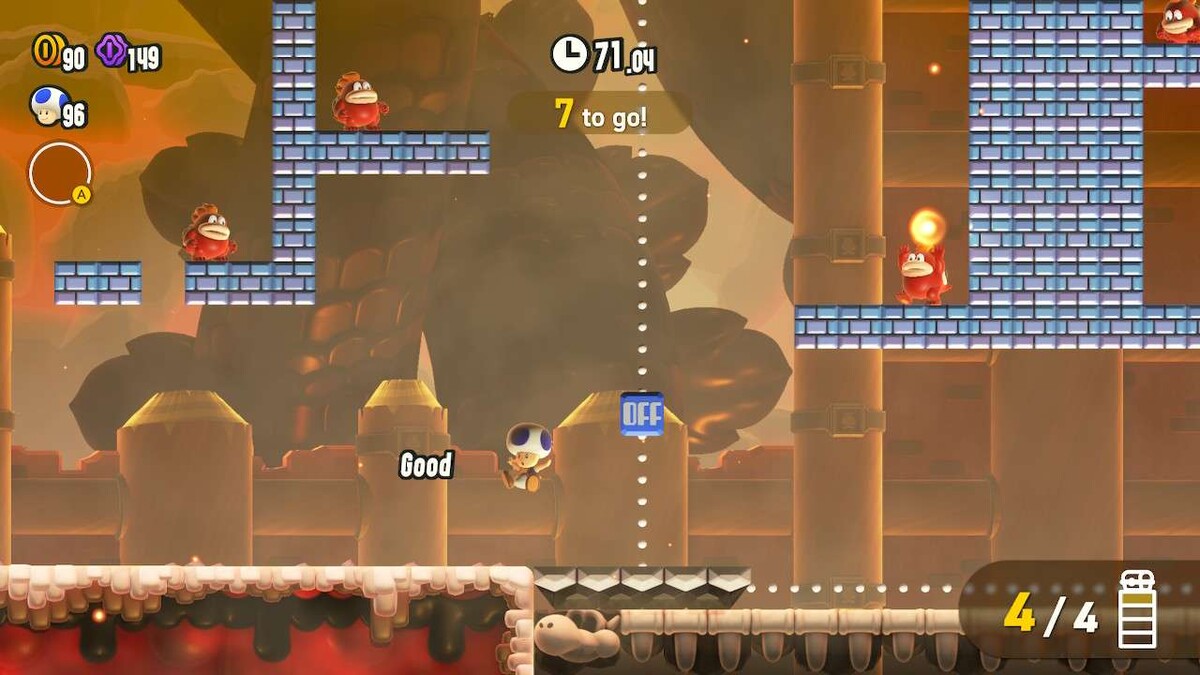 File:SMBW Magma Flare-Up Firespike.jpg - Super Mario Wiki, the Mario ...