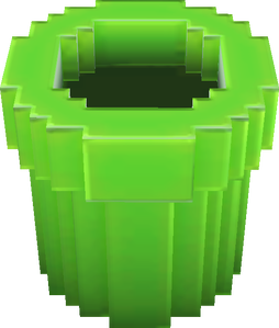 8-bit pipe - Super Mario Wiki, the Mario encyclopedia
