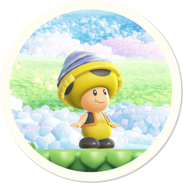 File:Drill Yellow Toad.png - Super Mario Wiki, the Mario encyclopedia