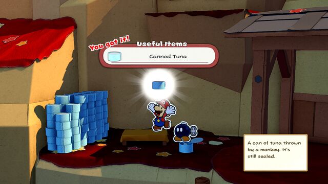 Canned Tuna - Super Mario Wiki, the Mario encyclopedia