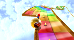 The Rainbow Road Roll - Super Mario Wiki, the Mario encyclopedia