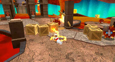 Freezeflame Galaxy - Super Mario Wiki, the Mario encyclopedia