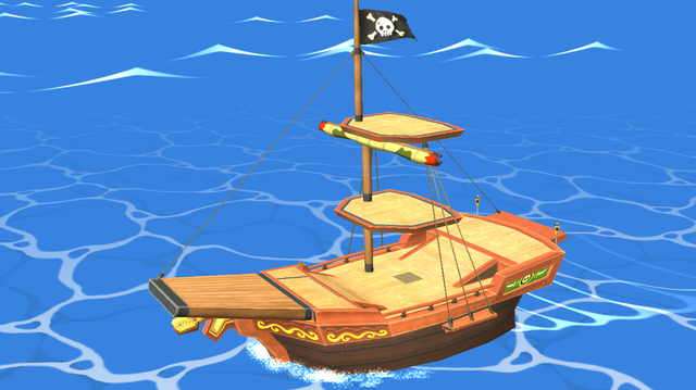 File:SSBB Pirate Ship Stage.png - Super Mario Wiki, the Mario encyclopedia