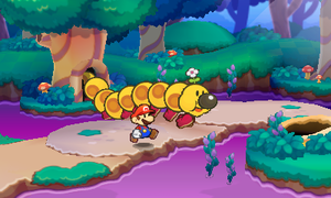 Wiggler Segment - Super Mario Wiki, the Mario encyclopedia