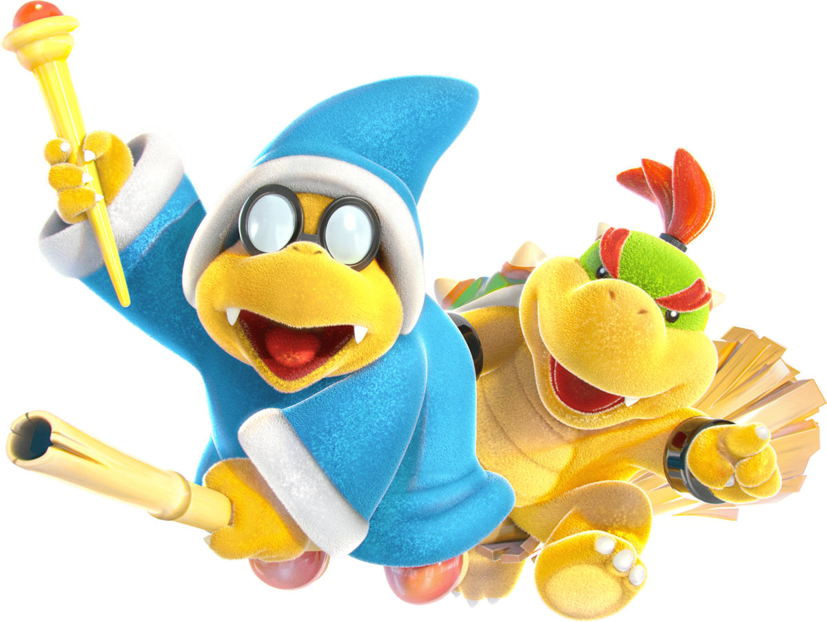 File:YCW Kamek Baby Bowser.png - Super Mario Wiki, the Mario encyclopedia