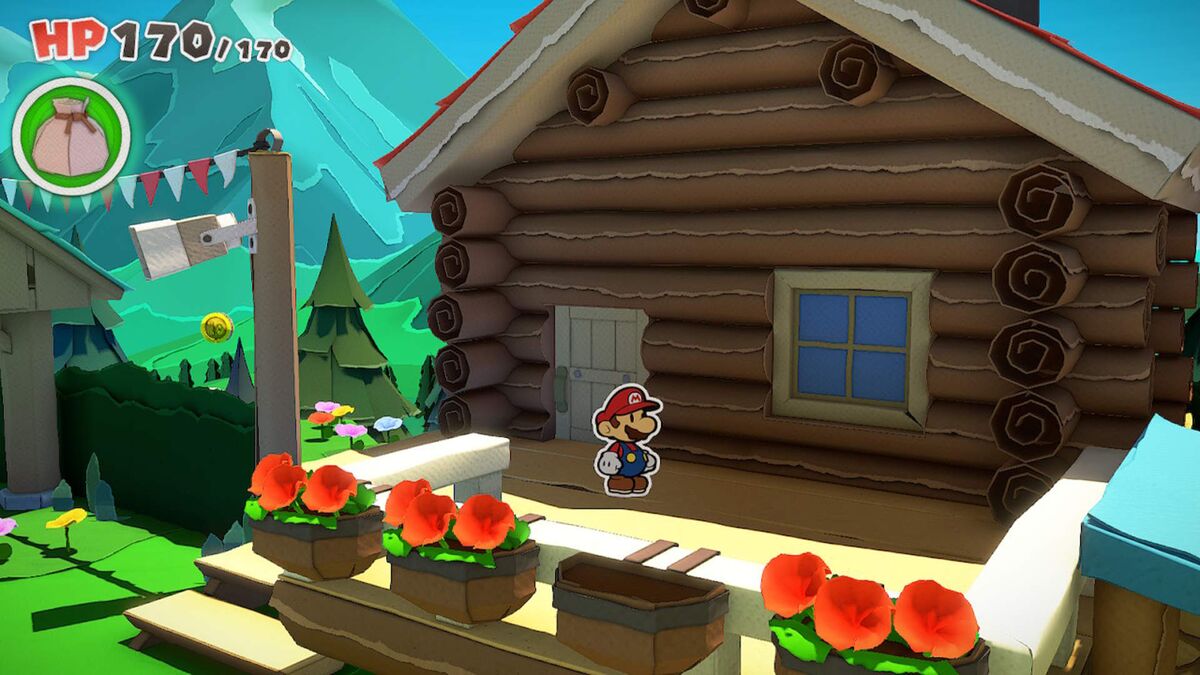 File:PMTOK Log Cabin.jpg - Super Mario Wiki, the Mario encyclopedia