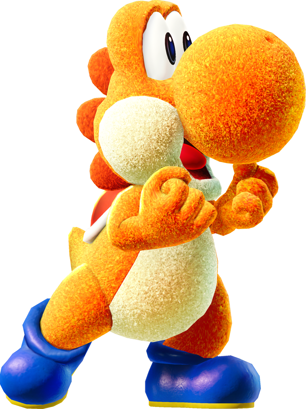 File:YCW Orange Yoshi.png - Super Mario Wiki, the Mario encyclopedia