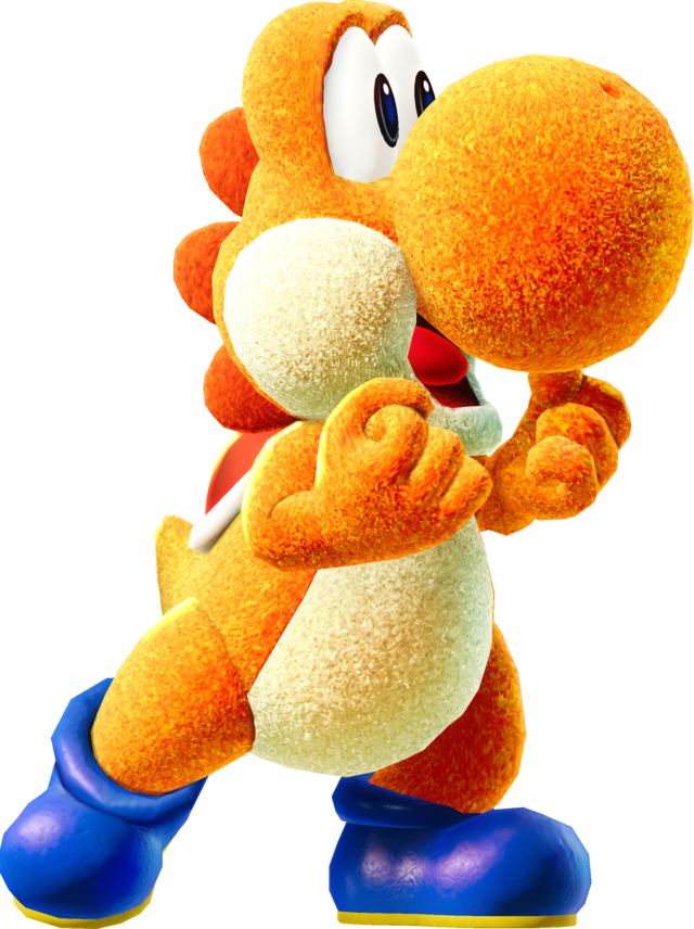 File:YCW Orange Yoshi.png - Super Mario Wiki, the Mario encyclopedia