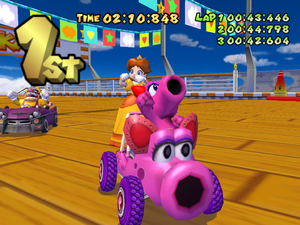 GCN Daisy Cruiser - Super Mario Wiki, the Mario encyclopedia