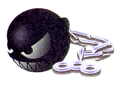 Chain Chomp (weapon) - Super Mario Wiki, the Mario encyclopedia