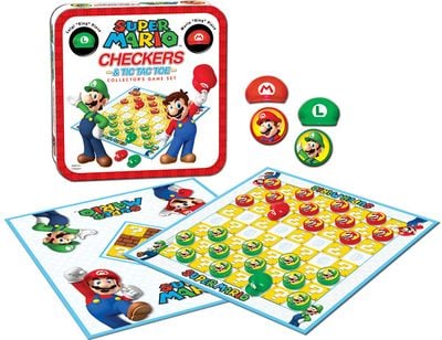 Super Mario Checkers & Tic Tac Toe - Super Mario Wiki, the Mario ...