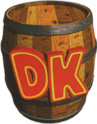 DK Barrel - Super Mario Wiki, the Mario encyclopedia