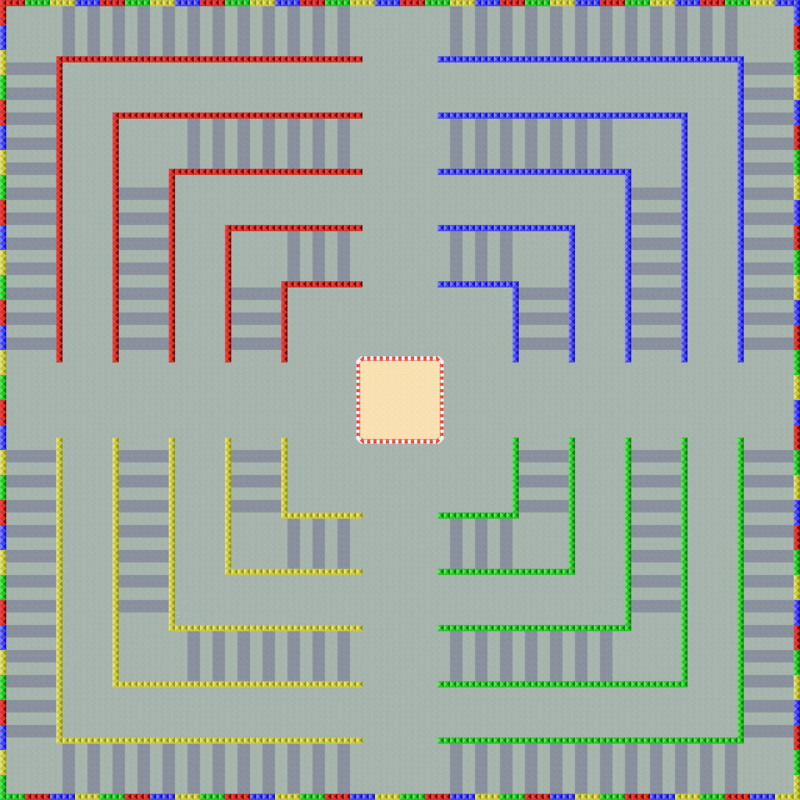 File:MKSC Unused SNES Battle Course 4 Map.png - Super Mario Wiki, the ...