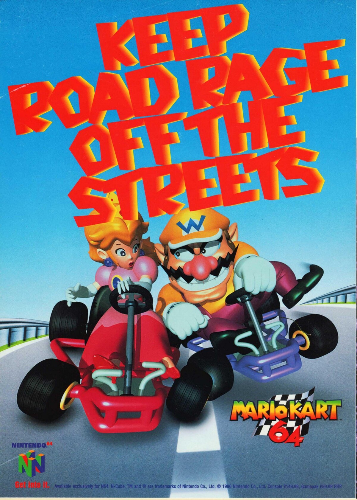 File:Mario Kart 64 Road Rage Off Streets.jpg - Super Mario Wiki, the ...