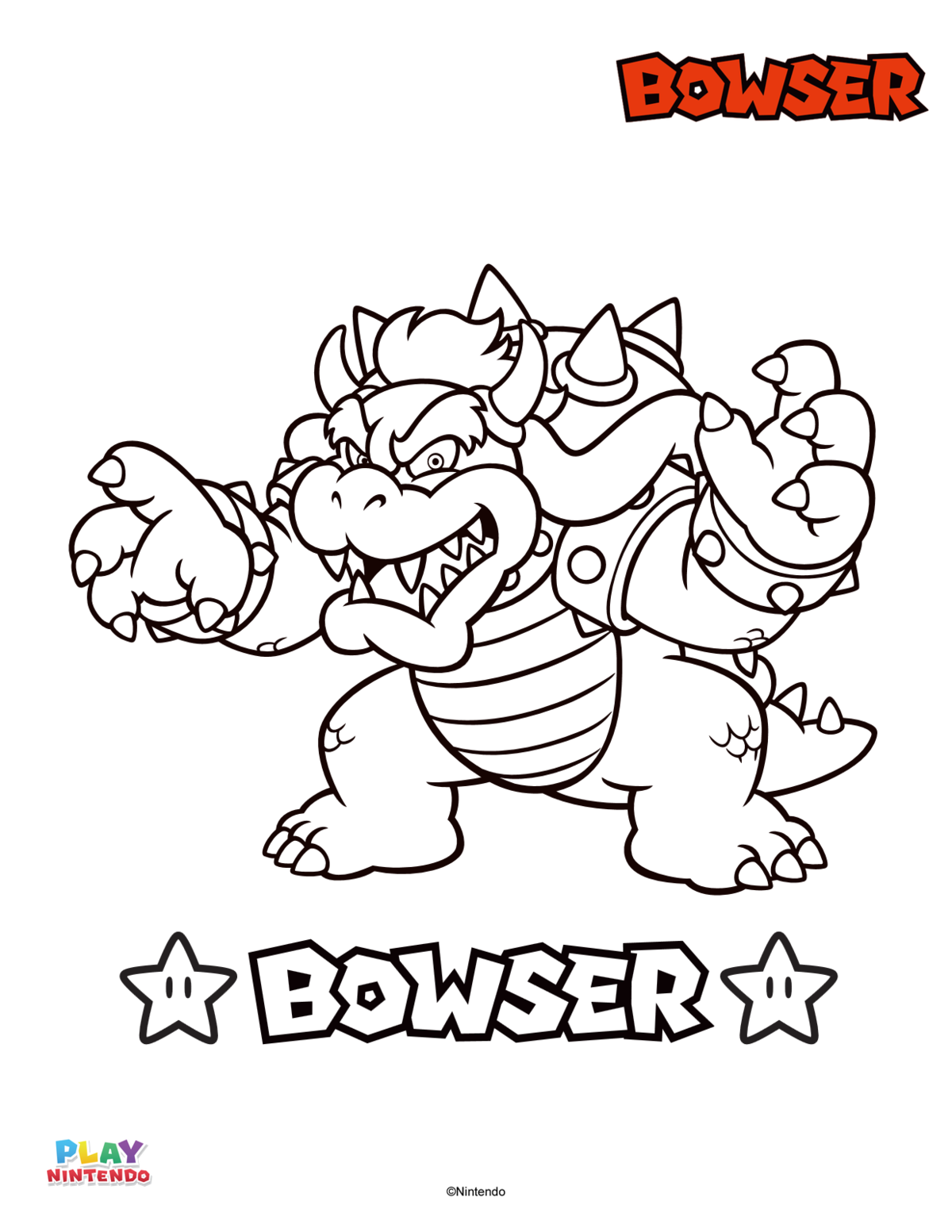 File:PN Paint-by-number Bowser blank.png - Super Mario Wiki, the Mario ...