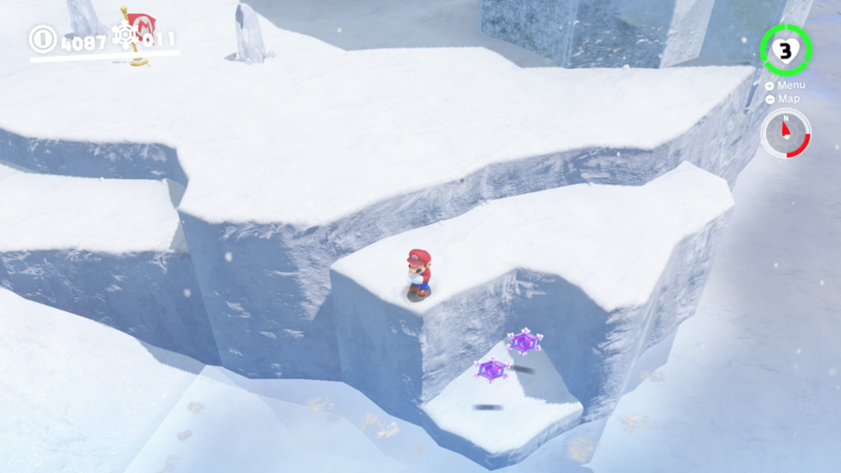 File:SMO Snow Coins E.png - Super Mario Wiki, the Mario encyclopedia