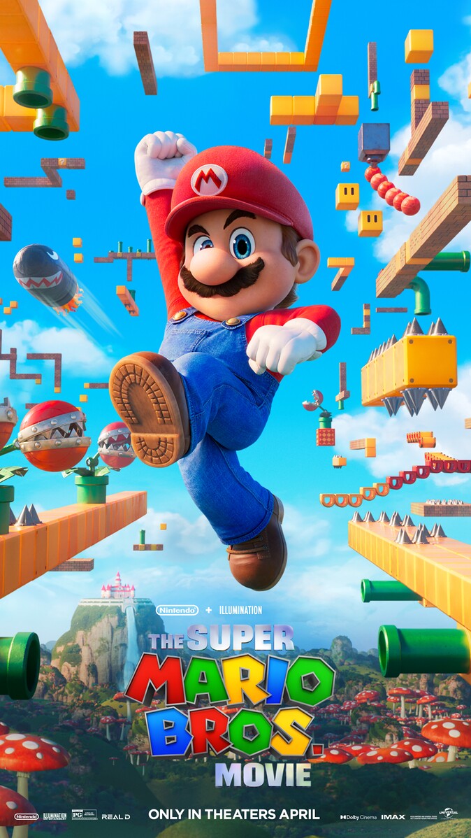 File:TSMBM Mario Obstacle course Poster.jpg - Super Mario Wiki, the ...