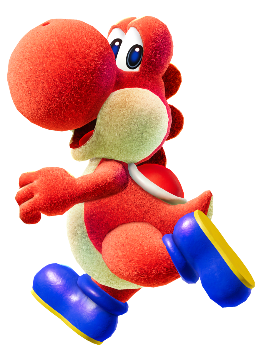 File:YCW Red Yoshi.png - Super Mario Wiki, the Mario encyclopedia