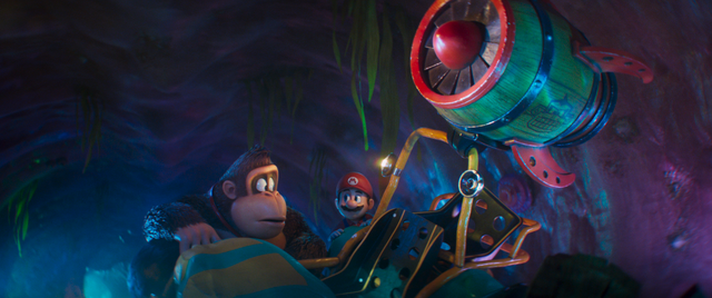File:DK's destroyed kart has one Rocket Barrel left - TSMBM.png - Super ...