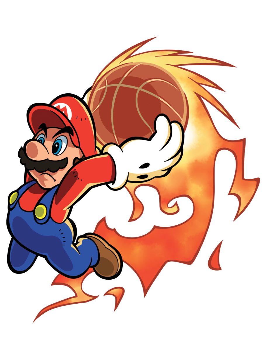 File:MH3o3 Mario Dunk.png - Super Mario Wiki, the Mario encyclopedia