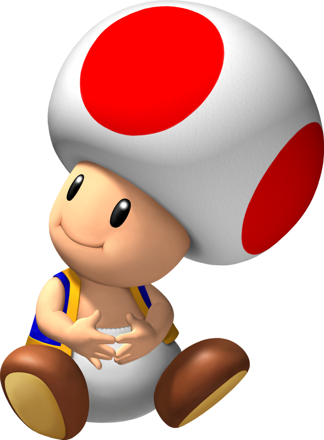 File:Super Mario Galaxy Toad Artwork.png - Super Mario Wiki, the Mario ...