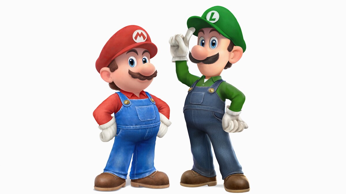 File:TSMBM Mario Luigi Concept Art.jpg - Super Mario Wiki, the Mario ...