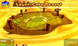 Layer-Cake Desert (golf course) - Super Mario Wiki, the Mario encyclopedia