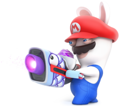 Rabbid Mario - Super Mario Wiki, the Mario encyclopedia